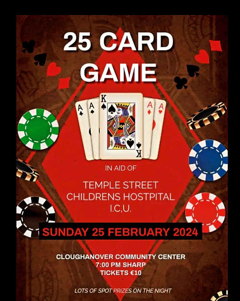 25 Card Drive. – Headford Online