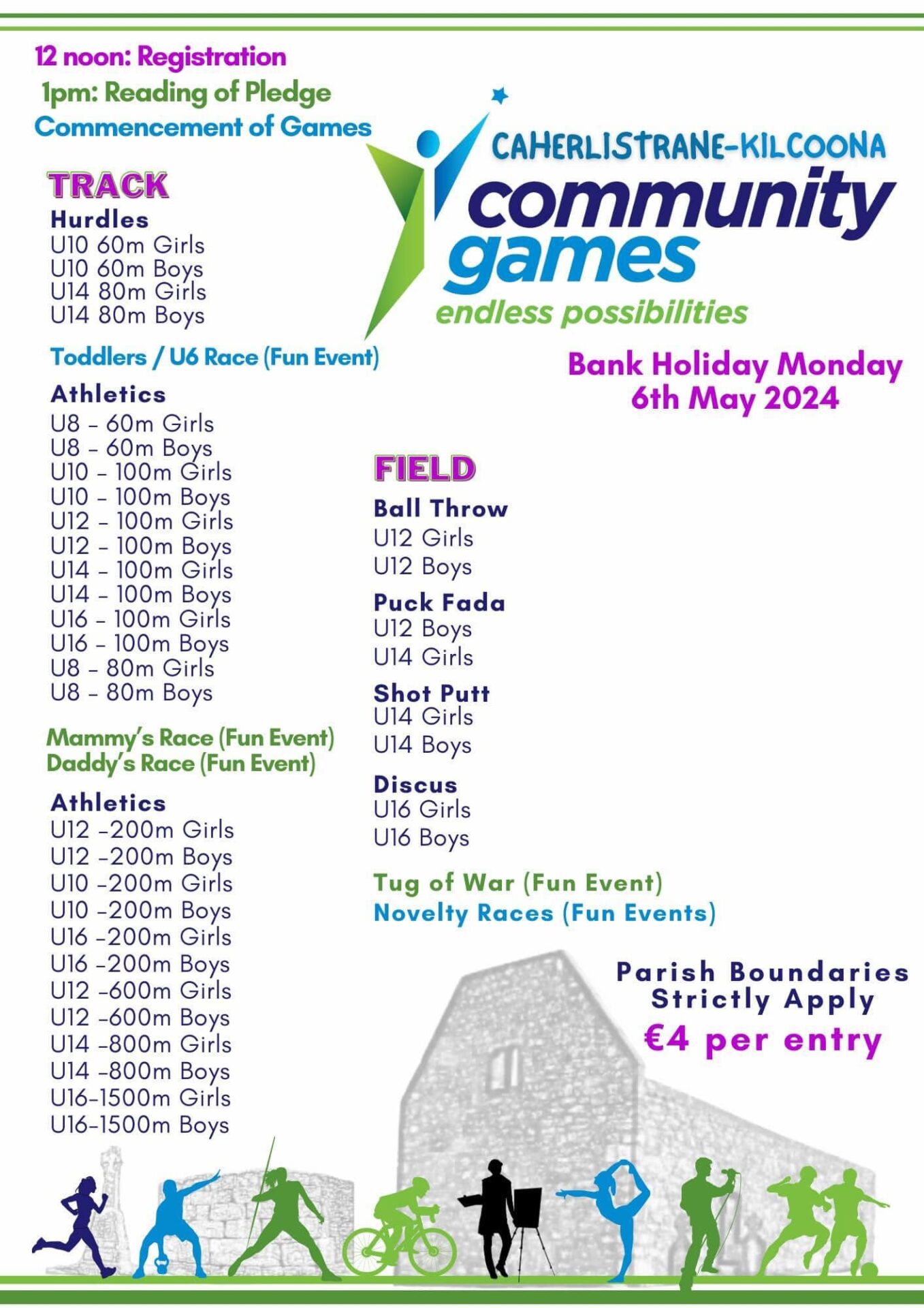 Caherlistraine Kilcoona Community Games – Headford Online